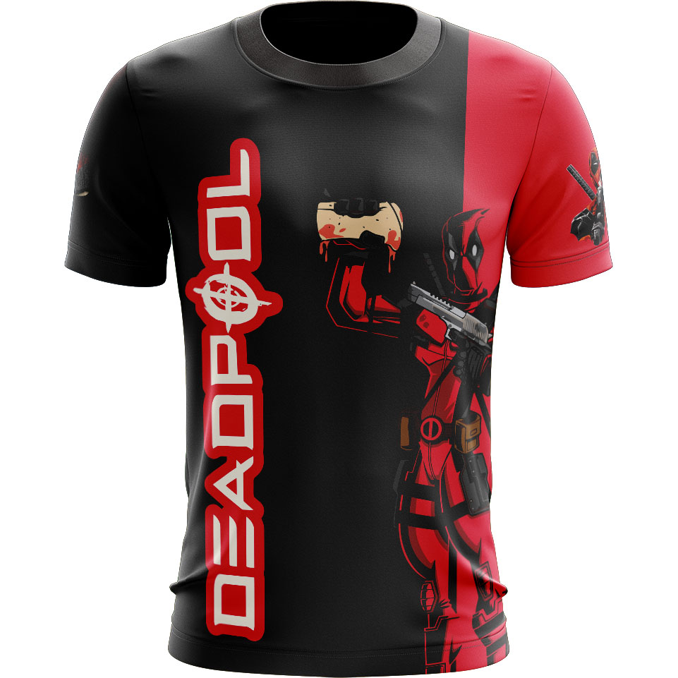 All over print Tshirt | Deadpool - Gymkhana Sports